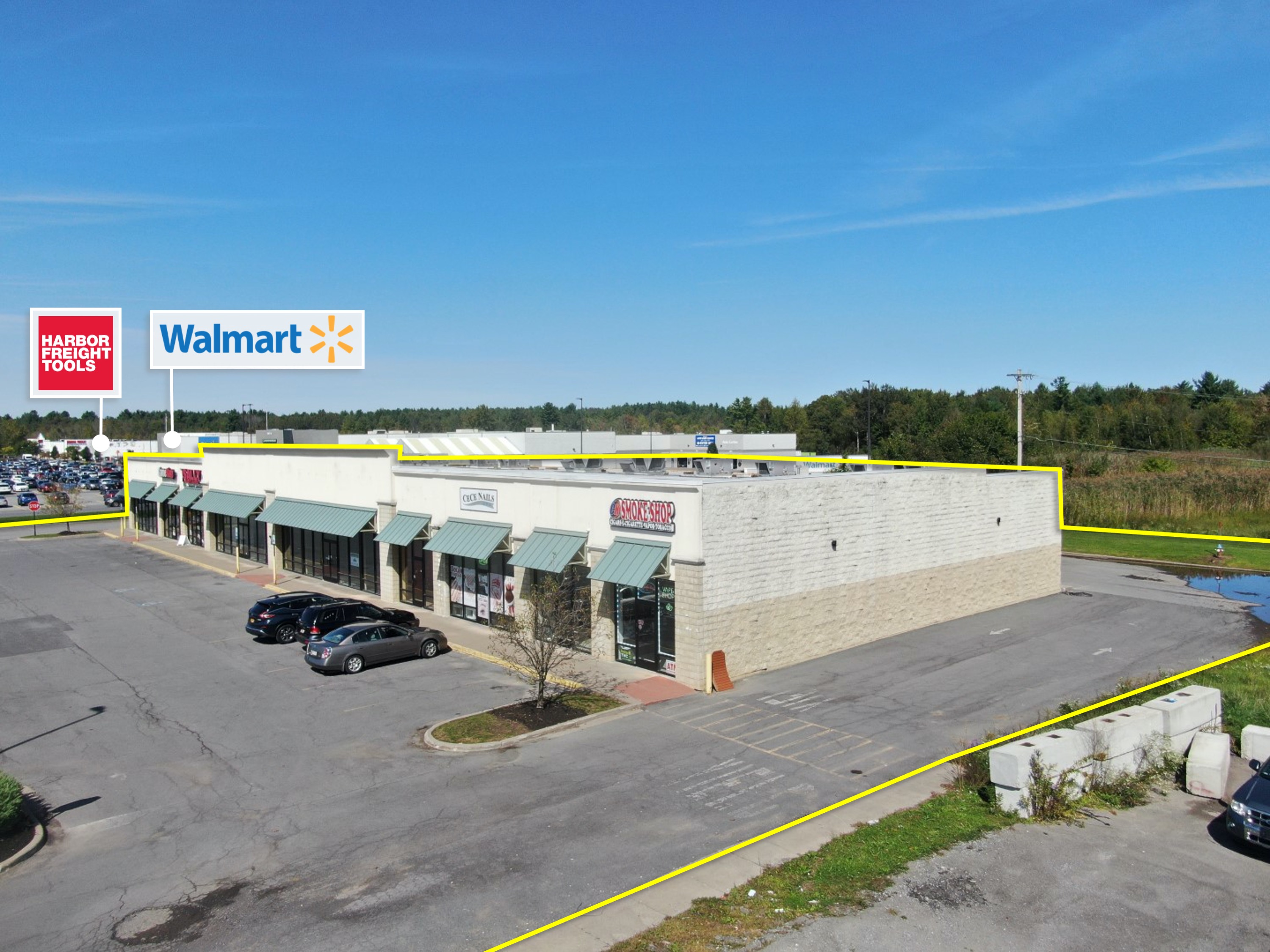 Walmart Shadow Anchored Retail Center – 64% Occupied - Marketplace