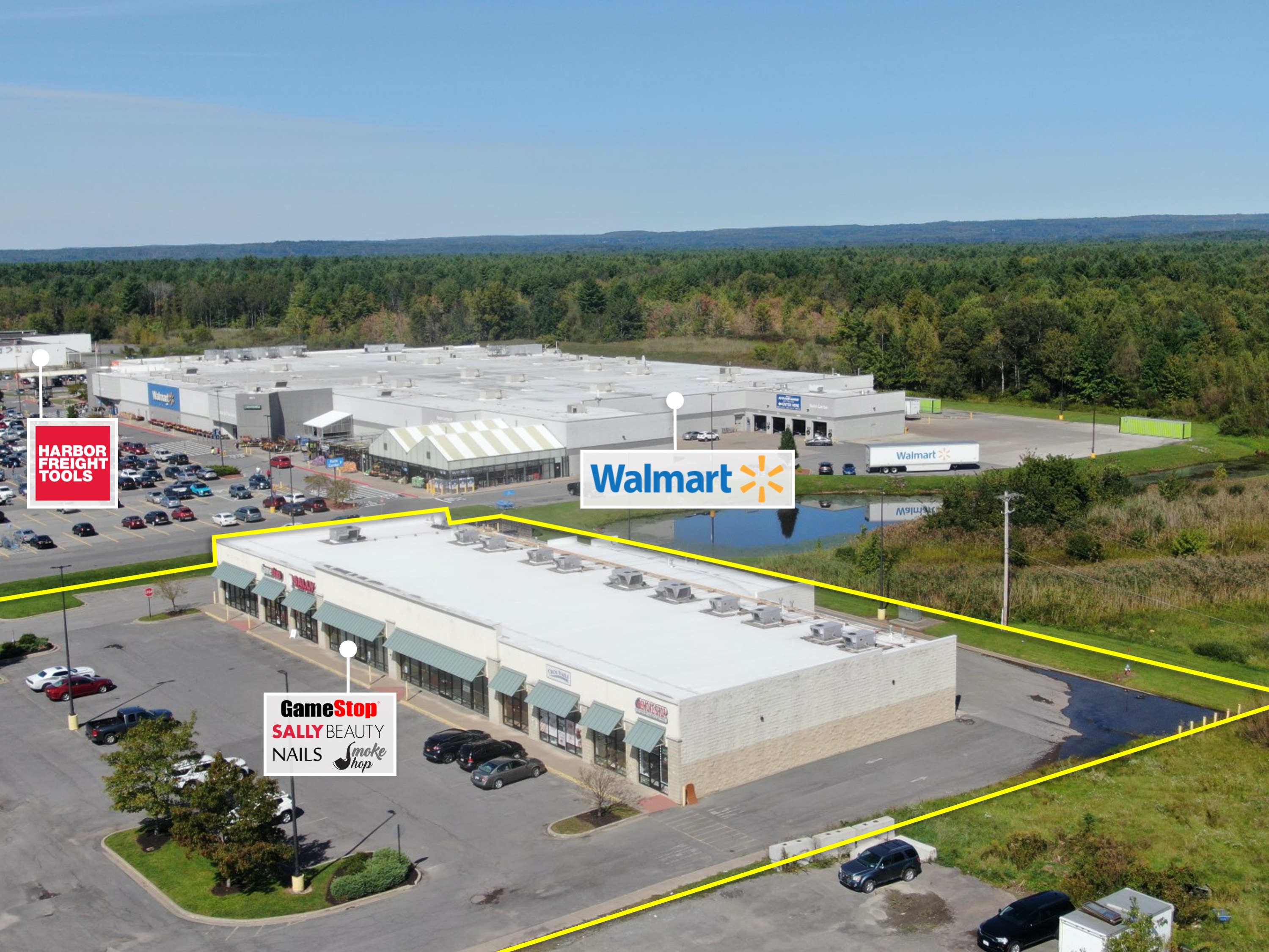 Walmart Shadow Anchored Retail Center – 64% Occupied - Marketplace