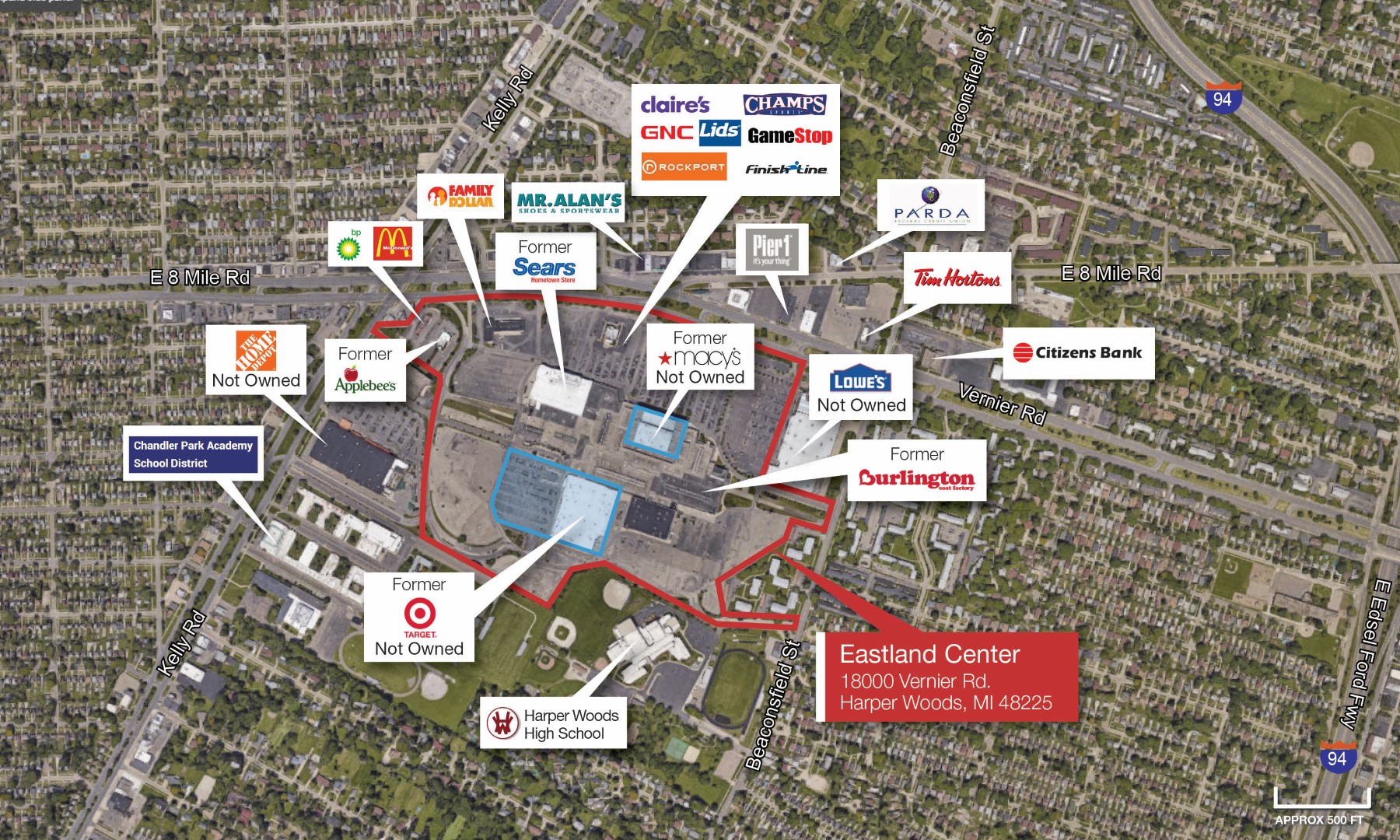 Eastland Center Mall - Marketplace